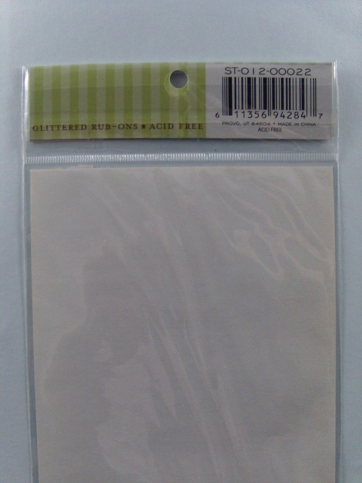 NEW DCWV RUB ONS CANDY GLITTERED ST01200022 1892 | eBay