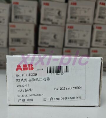 1pcs NEW ABB MO132-12 Motor circuit breaker / | eBay