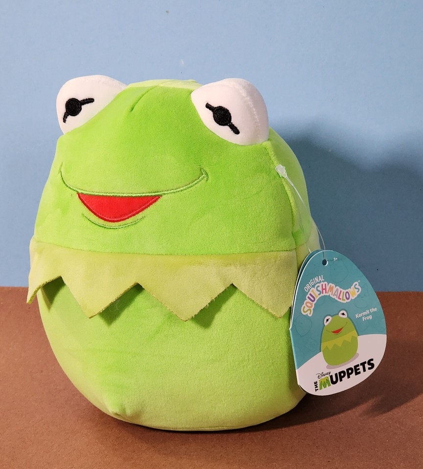 Squishmallows Disney The Muppets Squad Kermit the Frog 8" NWT | eBay