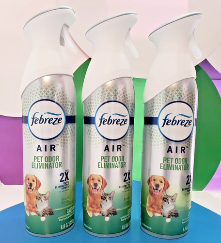 Febreze Air Freshener Spray, Heavy Duty Pet Odor Fighter for Home 8.8 ...