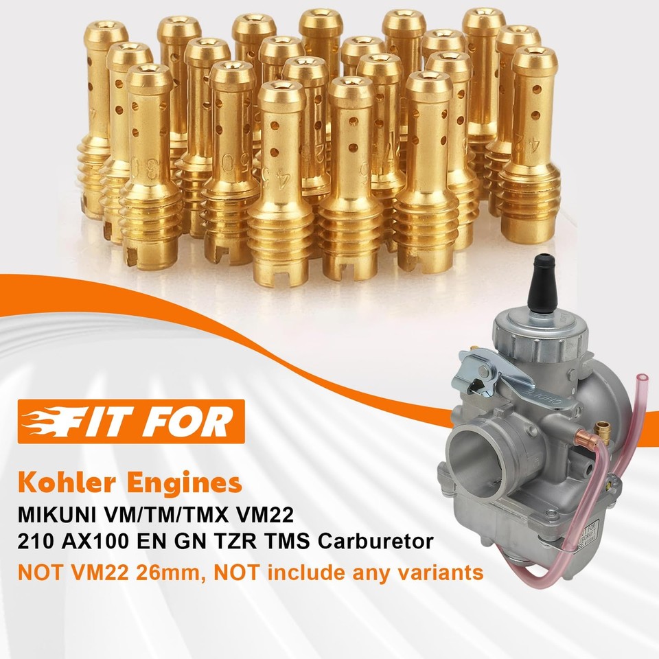 21x Pilot Slow Jet Kit for MIKUNI VM/TM/TMX VM22/210 AX100 EN GN TZR ...