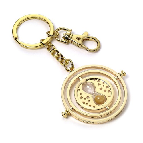 Harry Potter Silver Plated Time Turner Keychain | eBay