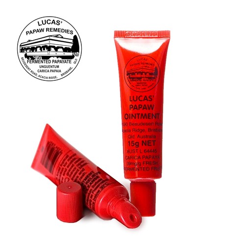 Lucas Pawpaw Lip Ointment, Cream, 2 x 15g, Red | eBay