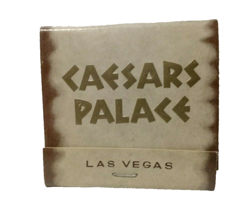 VINTAGE MATCHBOOK MATCHES CAESAR PALACE HOTEL AND CASINO LAS VEGAS NV ...