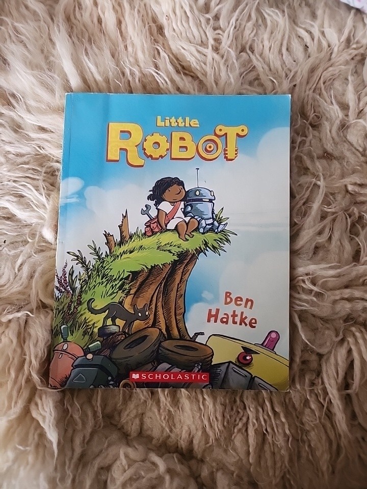 Little Robot Ben Hatke Paperback Kids Graphic Novel Comic Very good ...