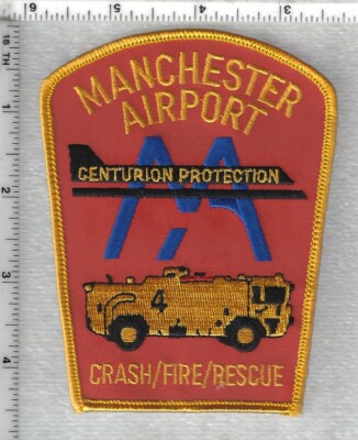 Manchester Airport Crash / Fire / Rescue (New Hampshire) Shoulder Patch ...