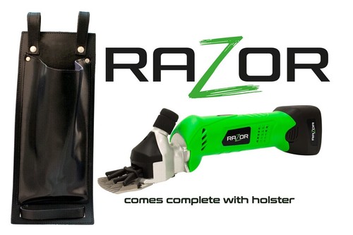 Razor Portable Cordless Sheep Shearing / Dagging / Cattle Clipping ...