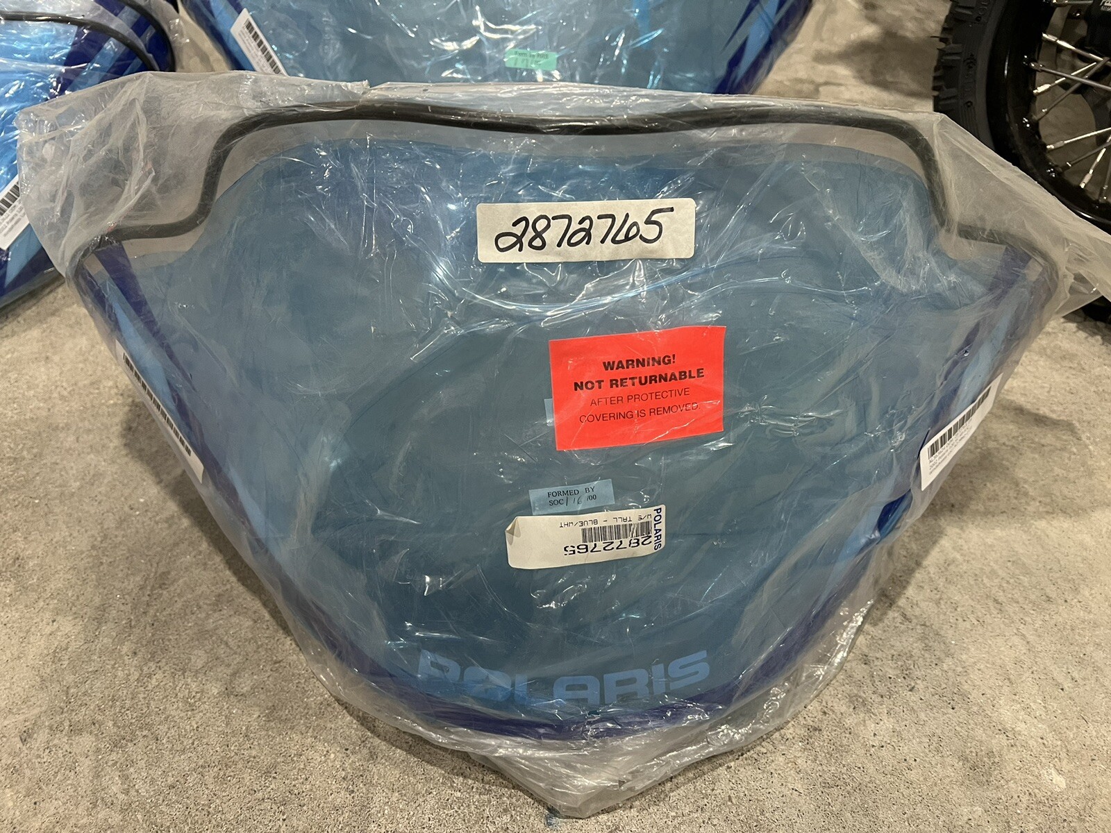 New Polaris 120 Snowmobile Windshield 2872765 | eBay