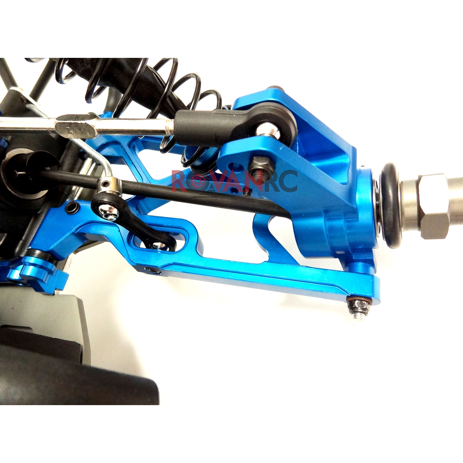 1/5 Rovan LT Rear Blue Aluminum Suspension A-Arms For LOSI 5IVE T King ...