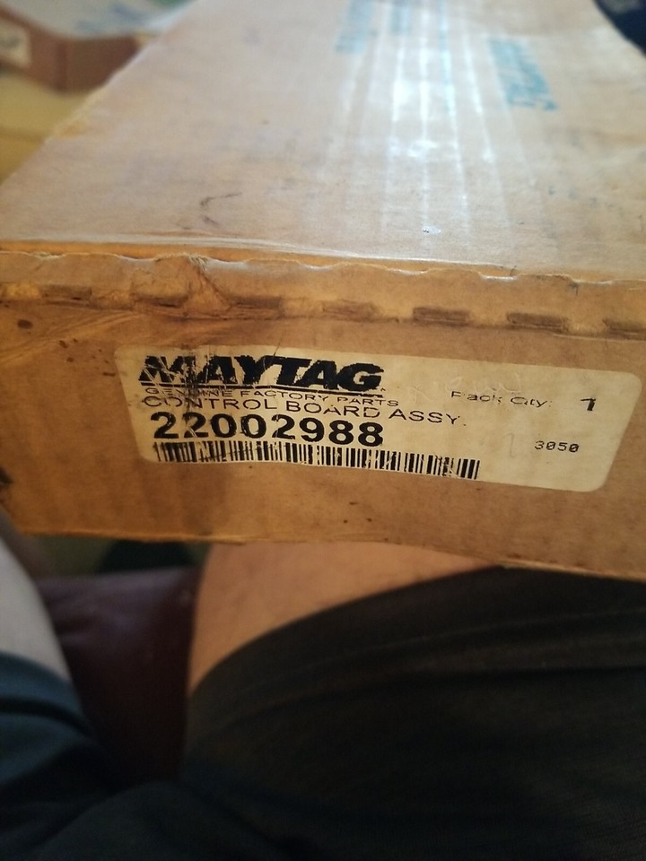 Maytag Neptune Washer MAH3000AWW Main Control Board WP22002988 ...