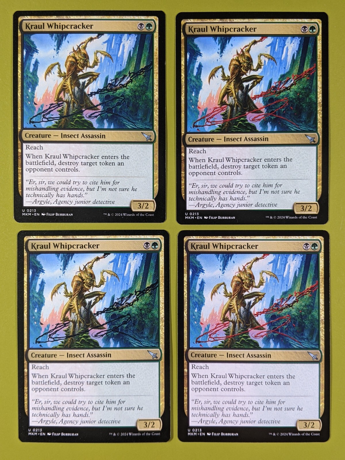 Kraul Whipcracker x4 Ravnica: Murders at Karlov Manor 4x MTG | eBay
