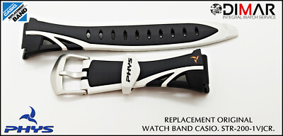 REPLACEMENT ORIGINAL WATCH BAND CASIO STR-200-1VJCR - STR-200J-1JJF. | eBay