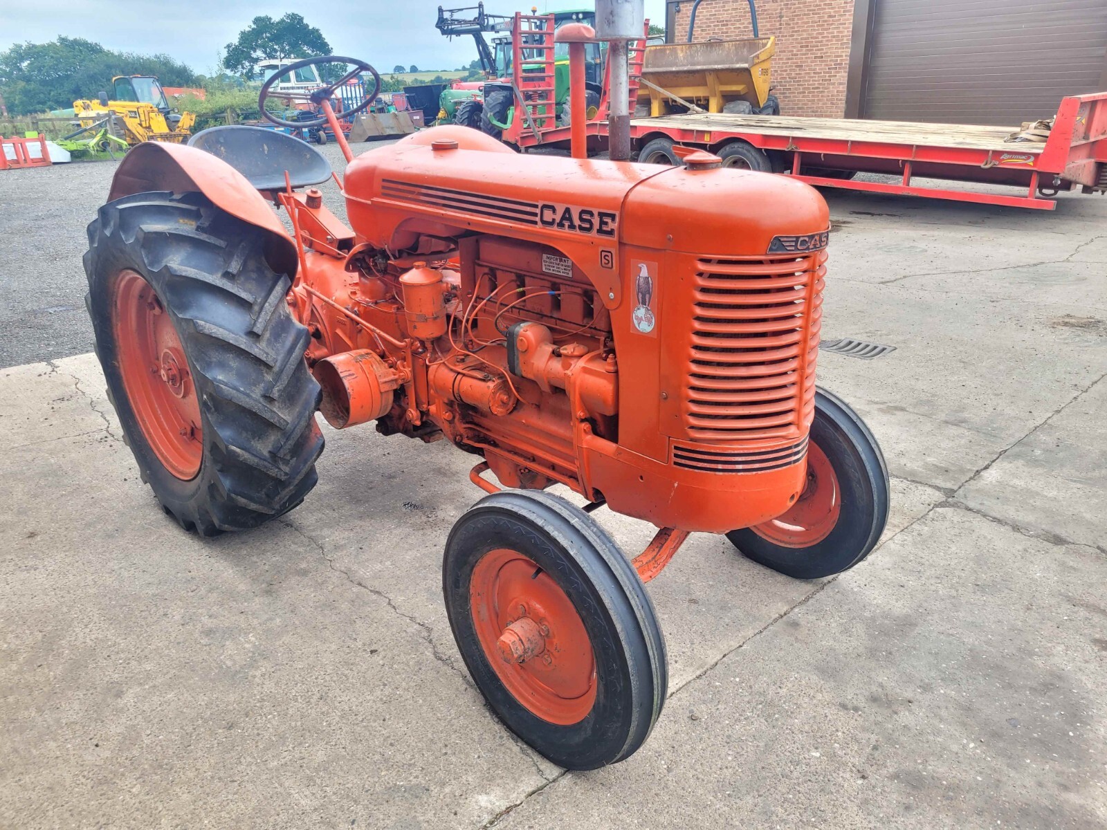 Case Model S 4 Cylinder Petrol Vintage Tractor | eBay UK