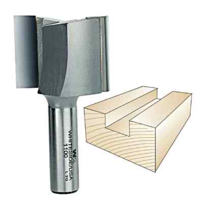 Whiteside Straight Bit, 1/2 in. SH x 1-3/4 in. CD x 1-1/4 in. CL | eBay