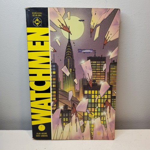 WATCHMEN PAPERBACK ALAN MOORE DAVE GIBBONS ART DC COMICS 1-12 1987 3rd ...