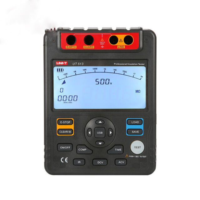 Unit-T UT513 Resistance Tester Meter for sale online | eBay
