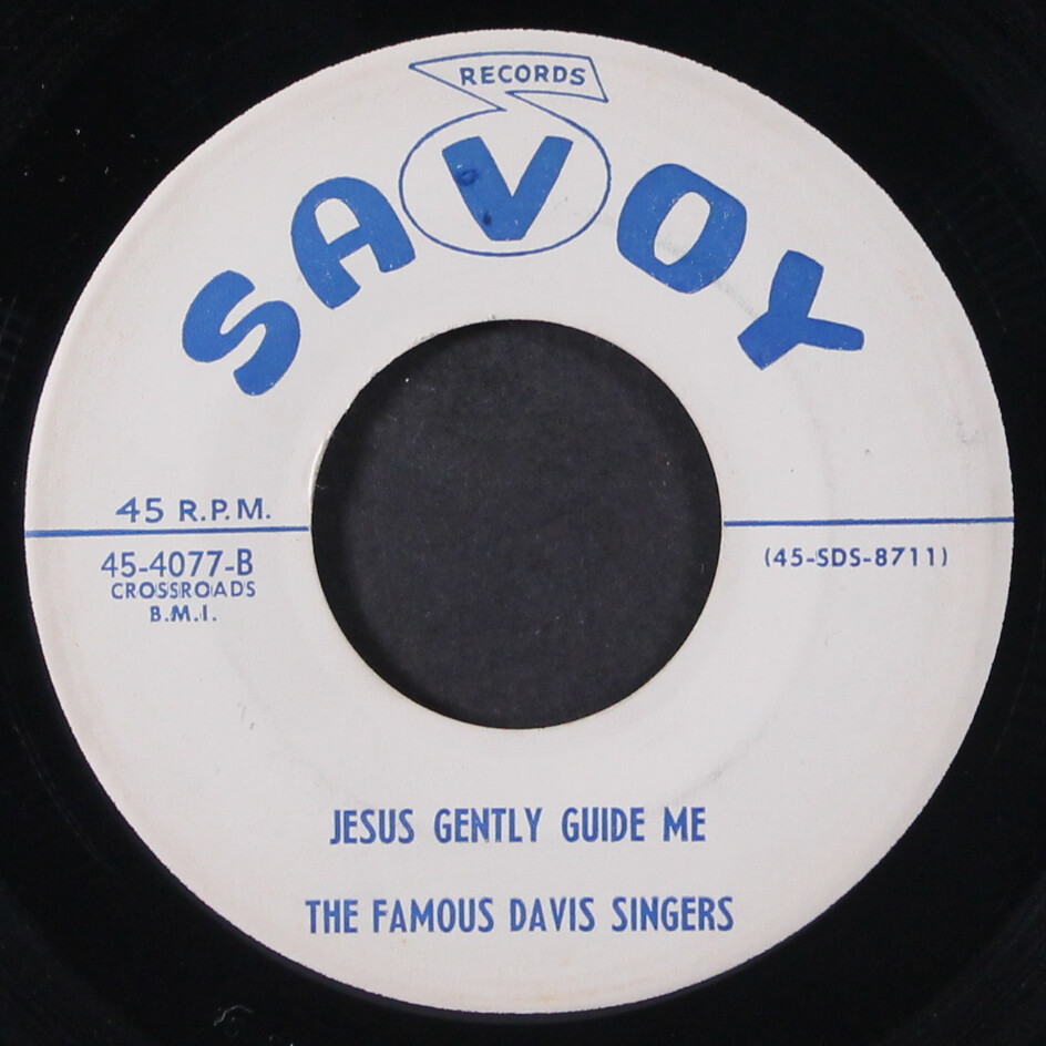 FAMOUS DAVIS SISTERS: won't it be wonderful there SAVOY 7" Single 45 ...