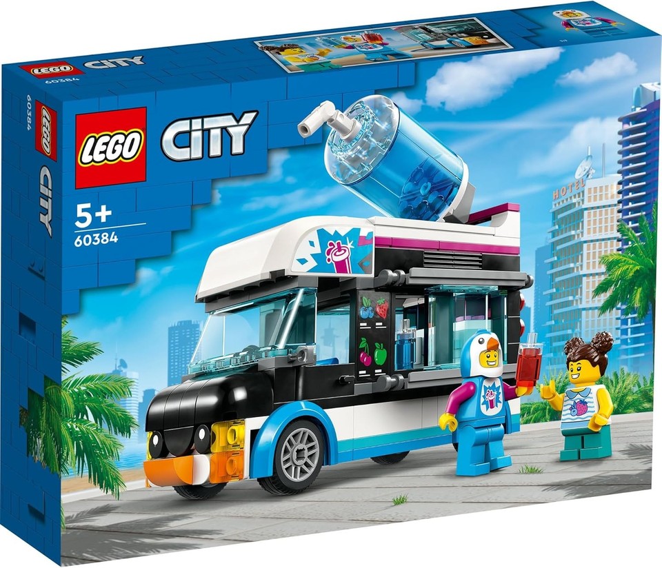 LEGO City Penguin Friends Link Car - Toy Present Birthday Block ...