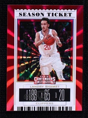 2019 Panini Contenders Draft Picks Season Variation Fame Ticket /5 ...