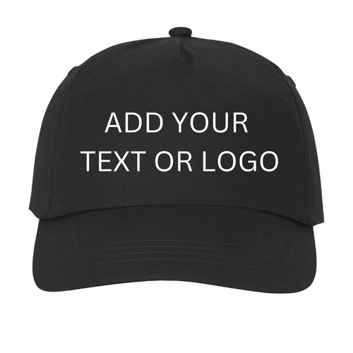 Personalised Baseball Cap Custom Text Logo Printed Hat Unisex Mens ...