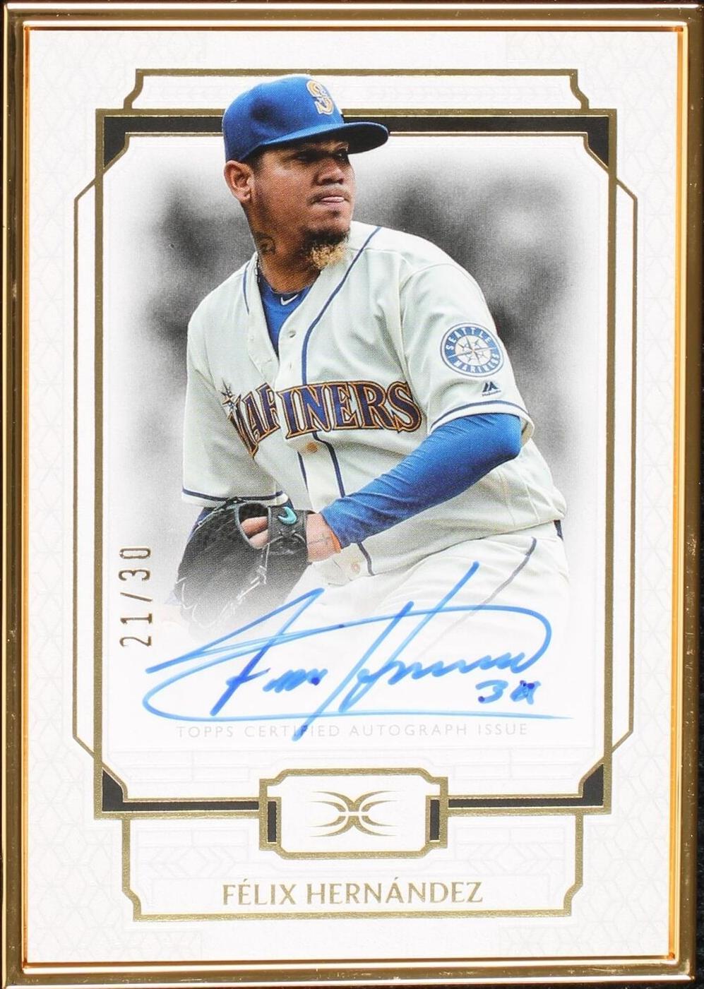 2024 Topps Definitive Collection - Framed Autograph Collection Félix ...