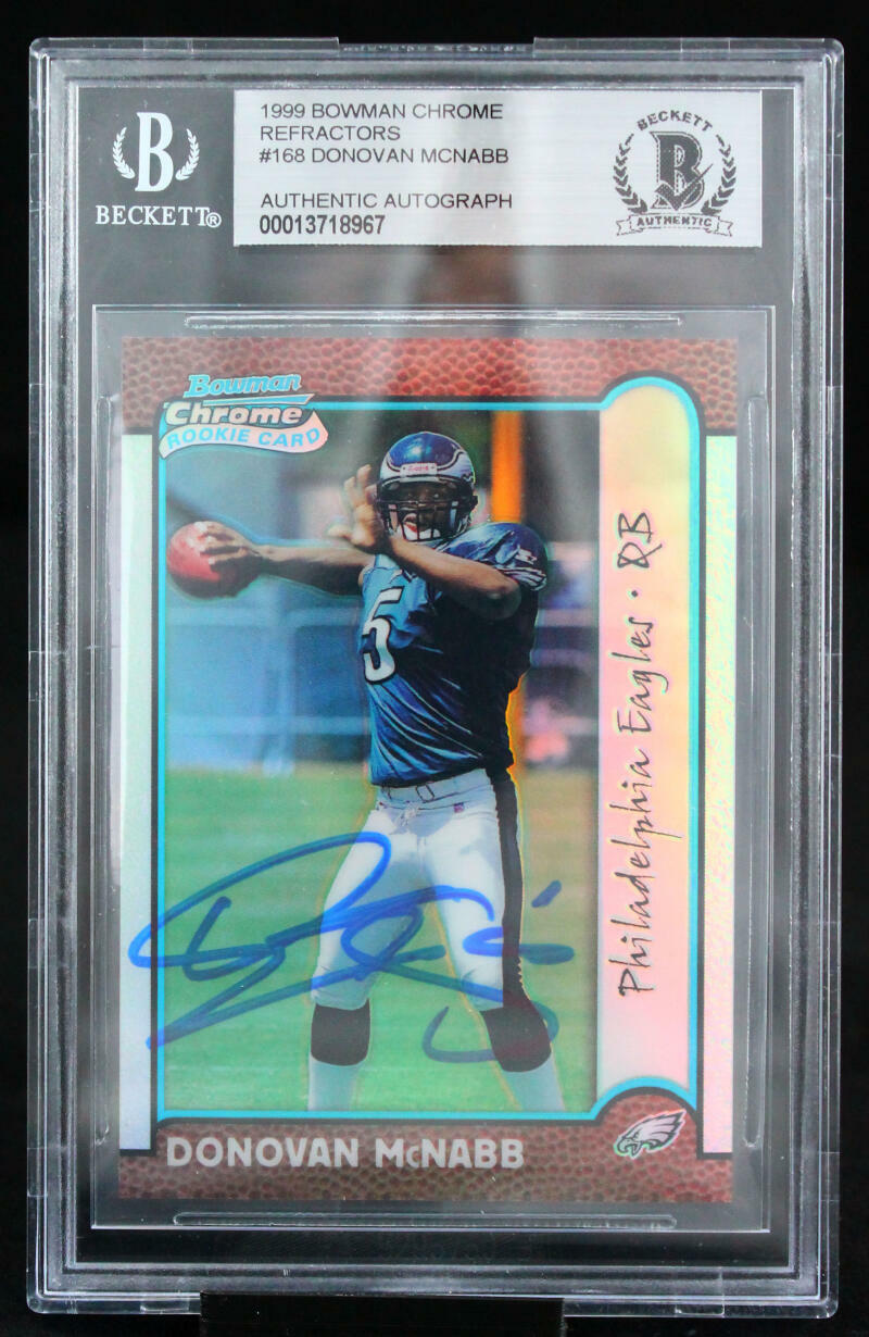 Donovan McNabb Autographed Memorabilia | Signed Photo, Jersey ...