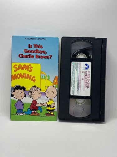 Snoopy Peanuts VHS Is This Goodbye, Charlie Brown Rare Special Vintage ...