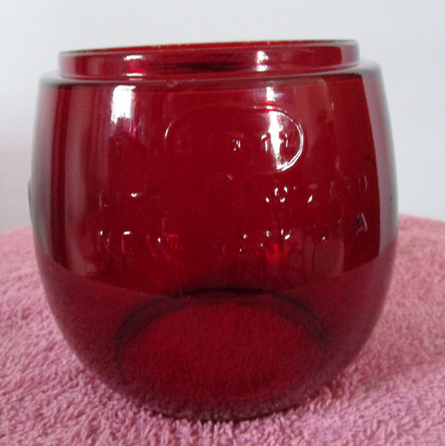 DIETZ LITTLE WIZARD LOC NOB RED LANTERN GLOBE PAT D 2-4-23 G-2 GLOBE ...