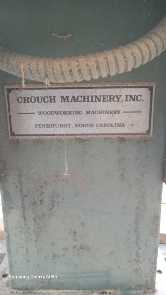 Crouch Model 66-48 Industrial Edge Sander w/ Platinum roll | eBay