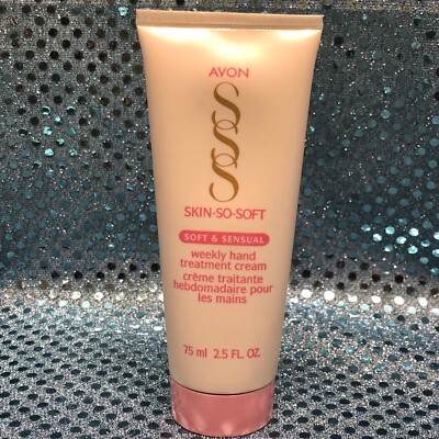 Avon Skin So Soft SSS Soft & Sensual Weekly Hand Treatment Cream - 2.5 ...