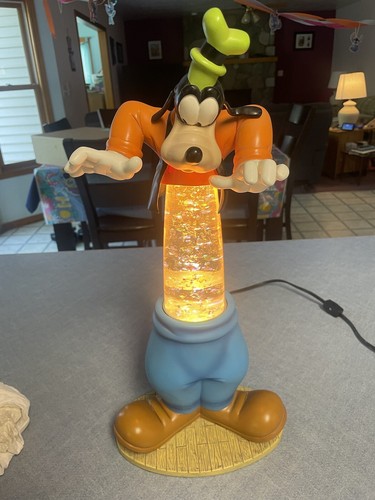 Disney Goofy Floating Heads Lava Lamp Night Light Extremely RARE | eBay