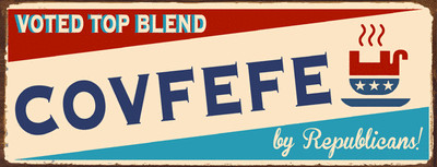 Covfefe Metal Sign, Republican, Political Humor | eBay