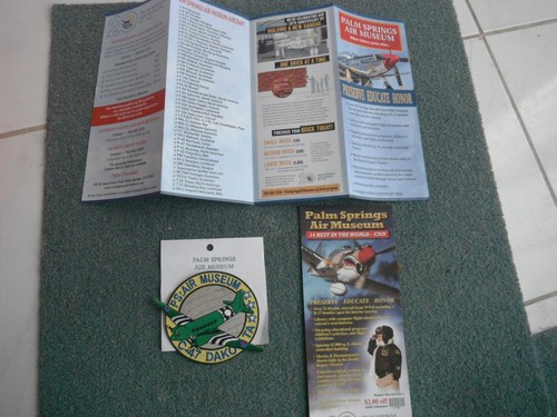 ECUSSON EN TISSU AVION DAKOTA C 47 BRODE + DEPLIANTS MUSEE | eBay