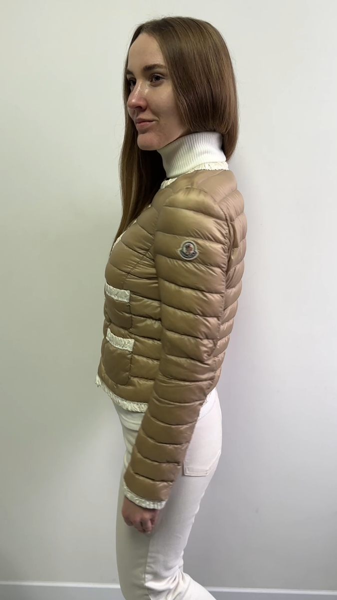 Women's MONCLER Flavienne Quilted Down Puffer Jacket Full Women's MONCLER Flavienne Quilted Down Puffer Jacket Full