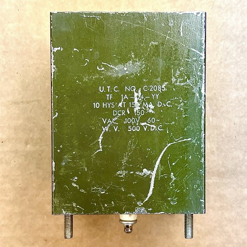 UTC C-2085 10H 150mA 150 Ohm Chokes inductor Filter Reactor TF1A04YY WV ...