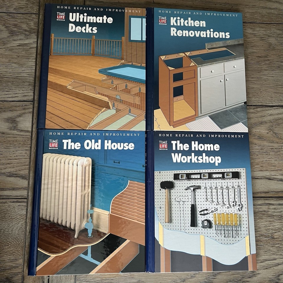 8 Spiral Bound Books Part Of The Time Life Home Repair & Improvement ...