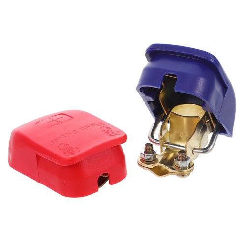 2 PCS Terminal Connectors Electronic Car Battery Terminals Clamps Clips ...