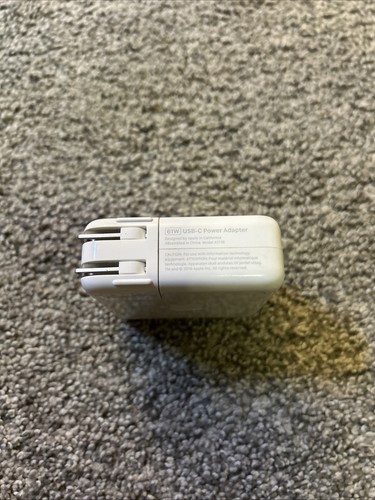 APPLE 61W USB C Power Adapter For Apple MacBook Pro 13 15 16" | eBay