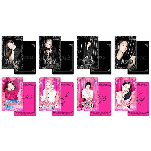 NEW Kpop BP Bpink Autographed Photo Card HD Photocard LISA ROSE Picture ...