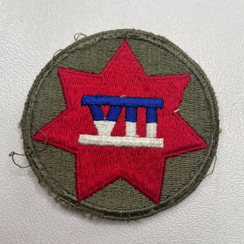 VINTAGE United States Army 7TH CORPS Patch T041 | eBay