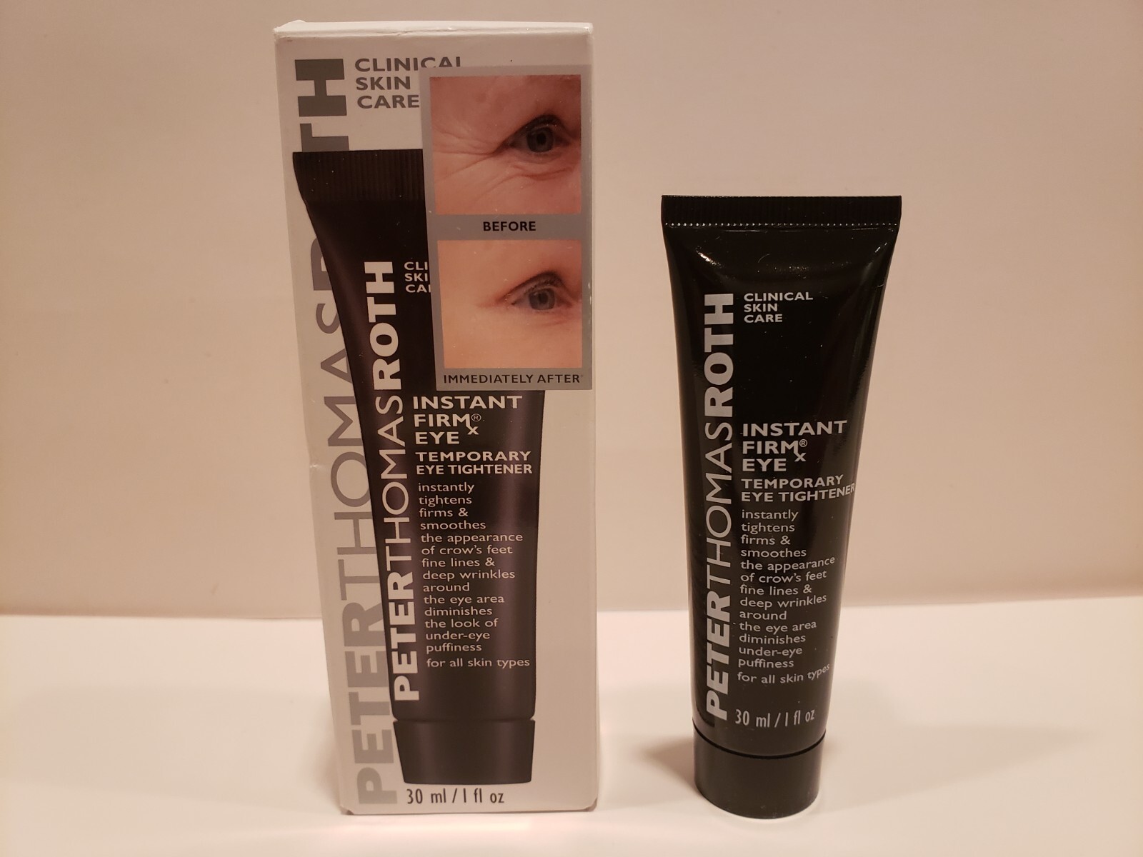 Peter Thomas Roth ~ Instant Firm Eye Temporary Eye Tightener ~ 1 oz ~NO ...