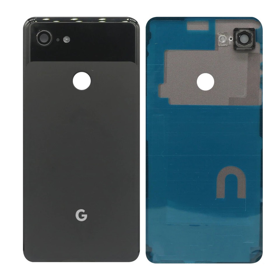 Back Glass Battery Cover Rear Door W Camera Lens Replacement for Google ...