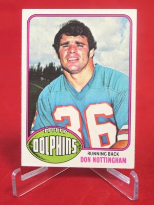 Don Nottingham TOPPS Football Card 1976 #134 NFL Near Mint | eBay