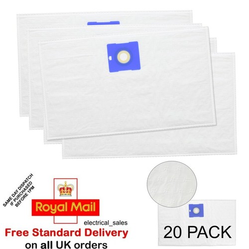 HOME-TEK HT501 VACUUM CLEANER CLOTH MICROFIBRE HOOVER CLEANER DUST BAGS ...