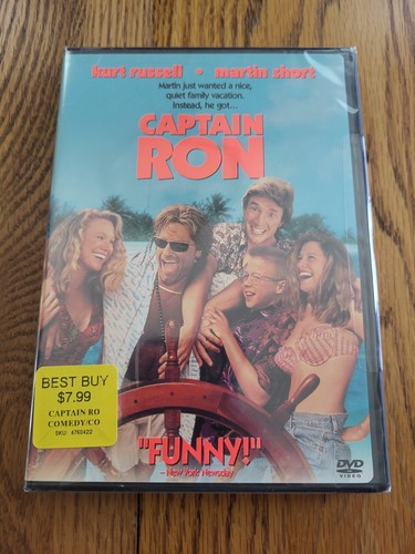 Captain Ron w/ Kurt Russell & Martin Short (Widescreen, DVD) - New ...