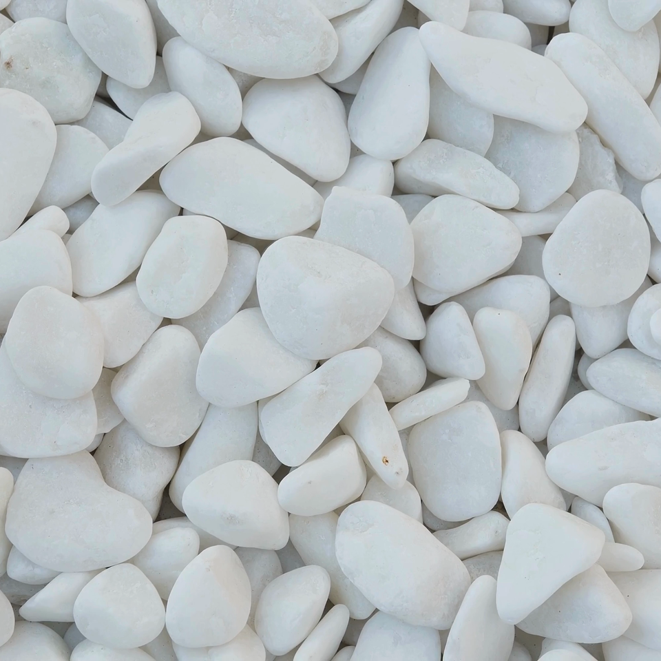 AnkaLux White Turkish Dolomite Pebbles Natural Decorative Stones | eBay