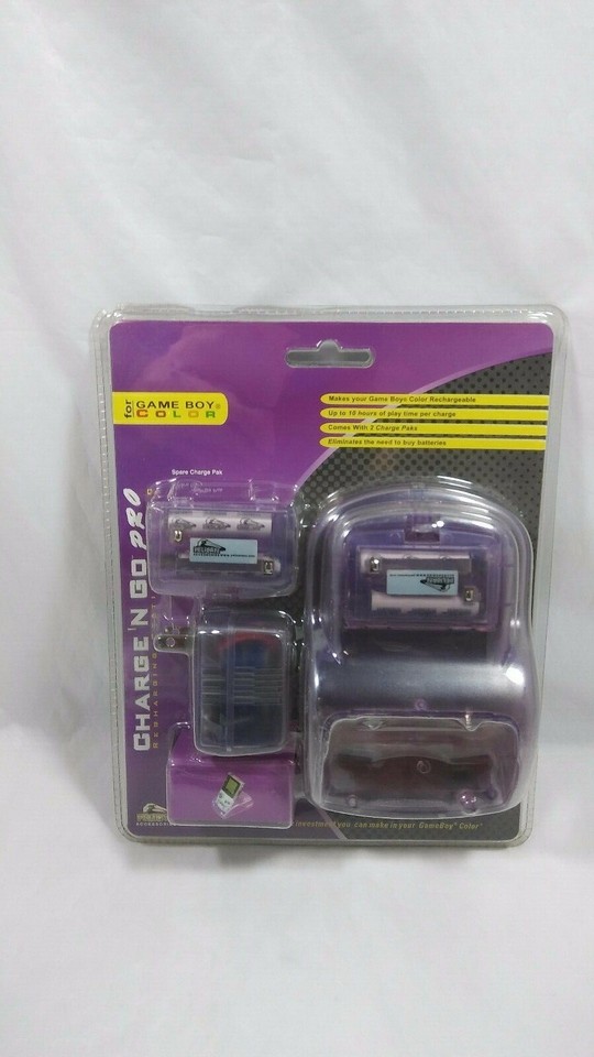 Nintendo Gameboy Color AC Adapter + display cradle NEW! Game Boy - read ...