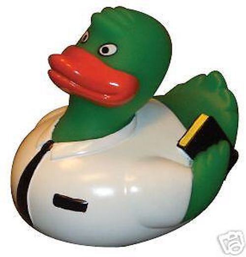 Elder MISSIONARY GREENIE RUBBER DUCK Bath Toy Mormon | eBay