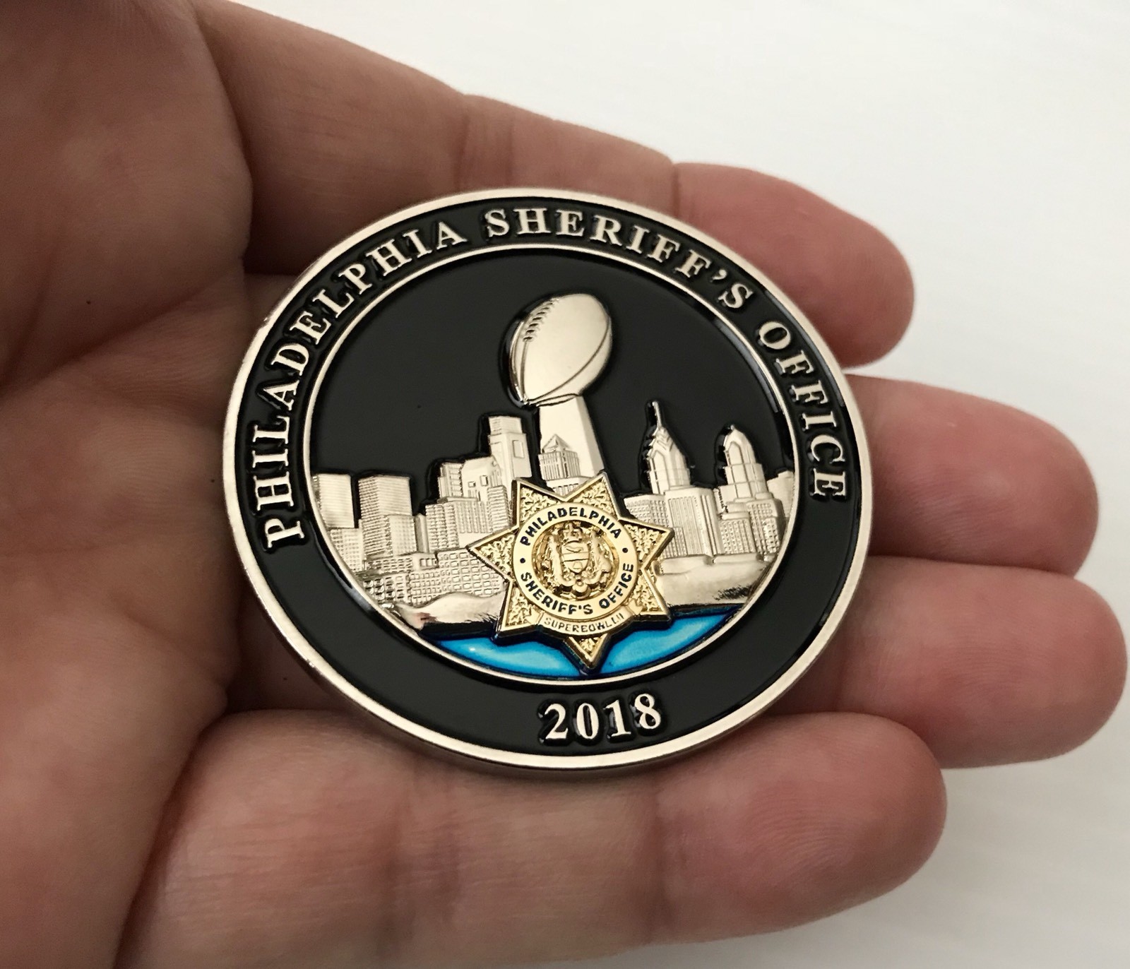 NFL Philadelphia Eagles Sheriff’s Office Police Super Bowl 52 LII ...
