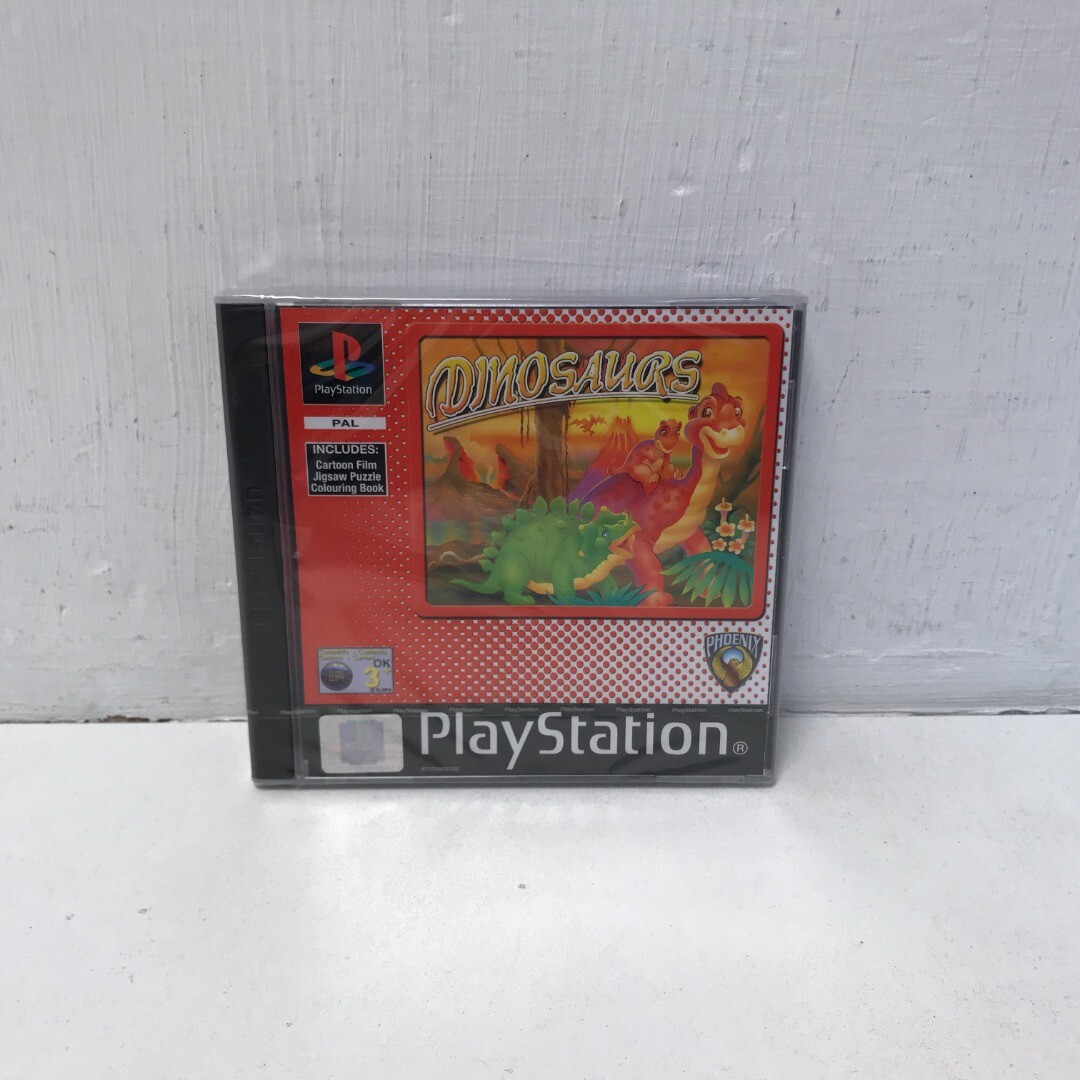Dinosaurs Sony PlayStation 1 PAL Ps1 Vintage Game Younger Childs Kids ...